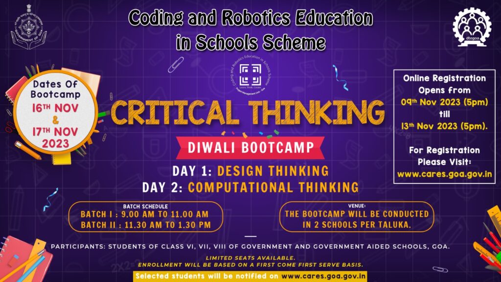 Critical Thinking Diwali - Boot Camp – CARES